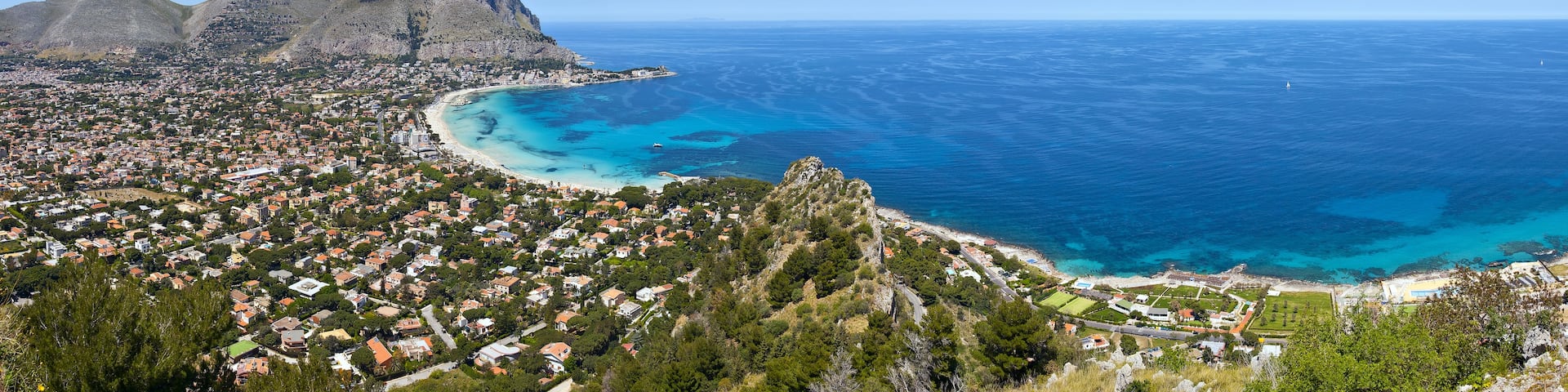 Mondello, Palermo, Sicília, Itália