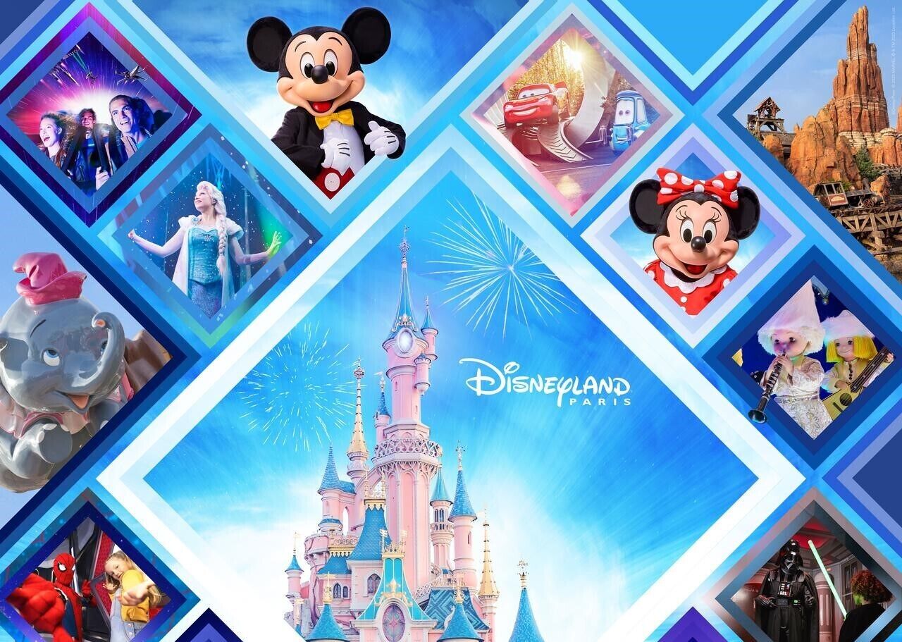 Disneyland® Paris Tickets with Train Transport from Paris