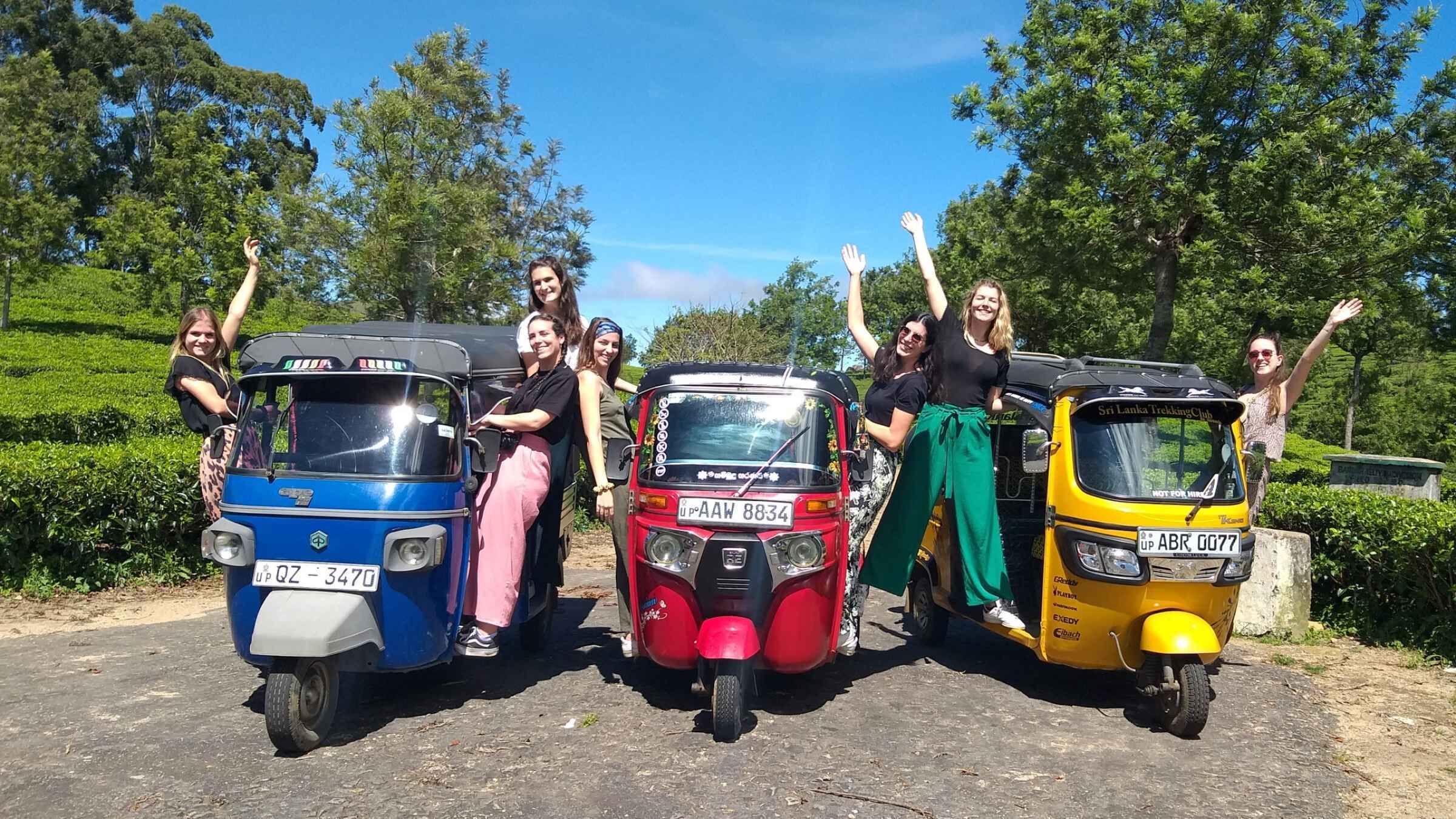 Ella: Tuk-Tuk Safari Day Trip and Tea Fields Hike with Lunch