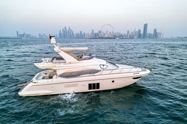 Azimut 53ft Luxury Yacht Cruise Experience in Dubai
