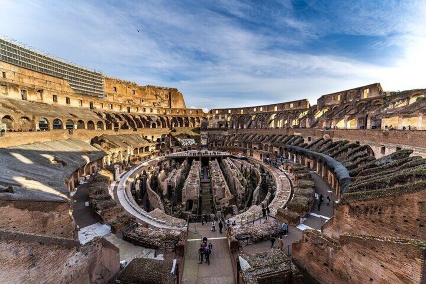 Colosseum and Circus Maximus Experience with Multimedia Video